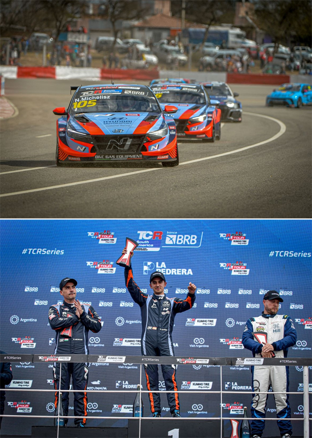 현대차 아반떼 N TCR, '2023 TCR 월드투어'서 더블 포디움 달성 - 카라이프 - 뉴스 > 카라이프